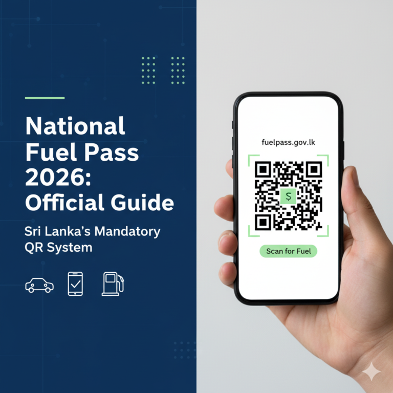 How to Register for the National Fuel Pass QR System in Sri Lanka (2026 ...